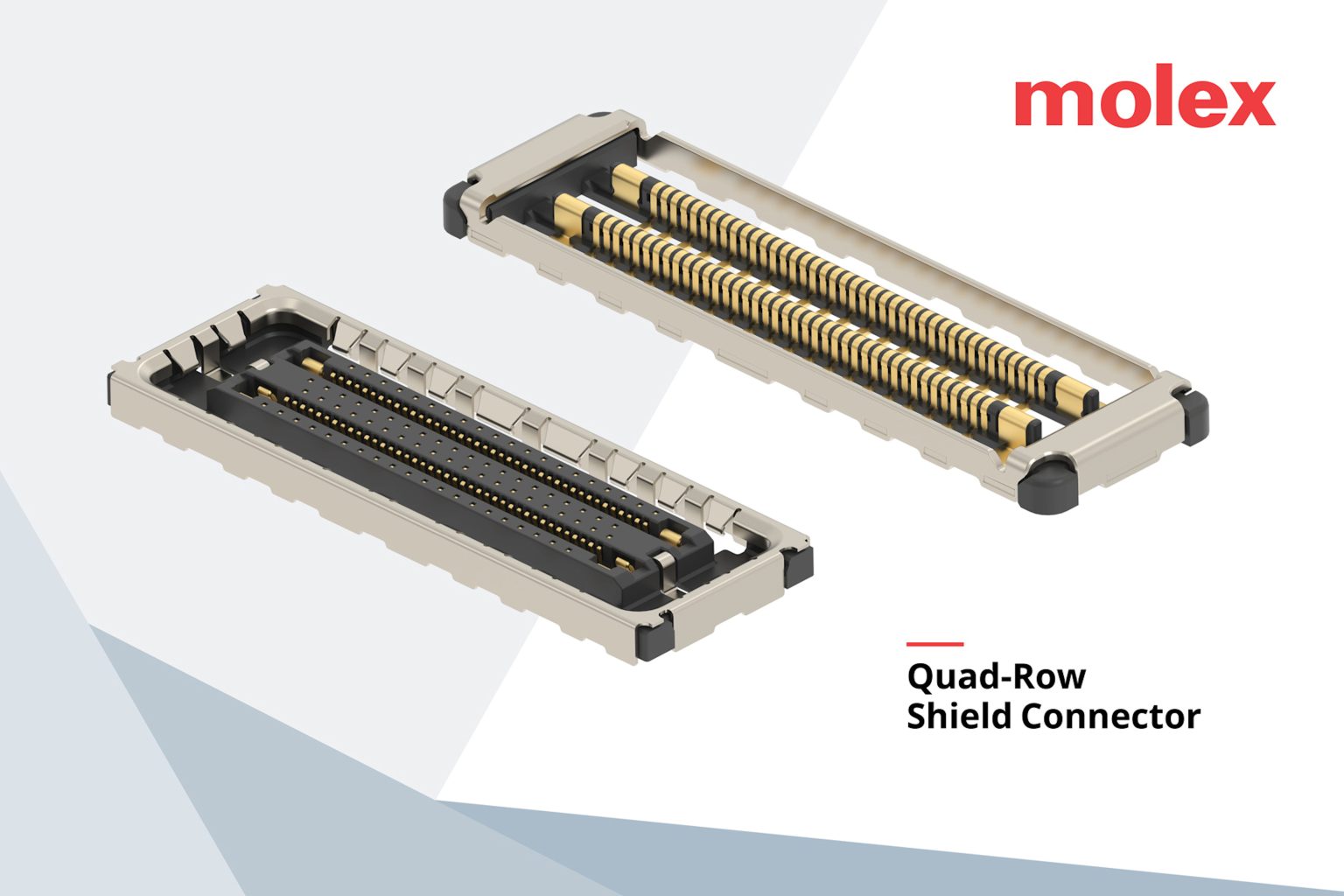Molex Announces Availability of Industry-First, Space-Saving Quad-Row ...